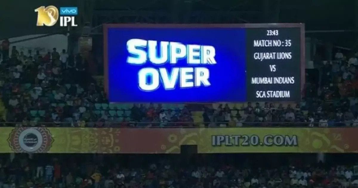 List of Super Overs Finishes in the History of IPL - Cricfit